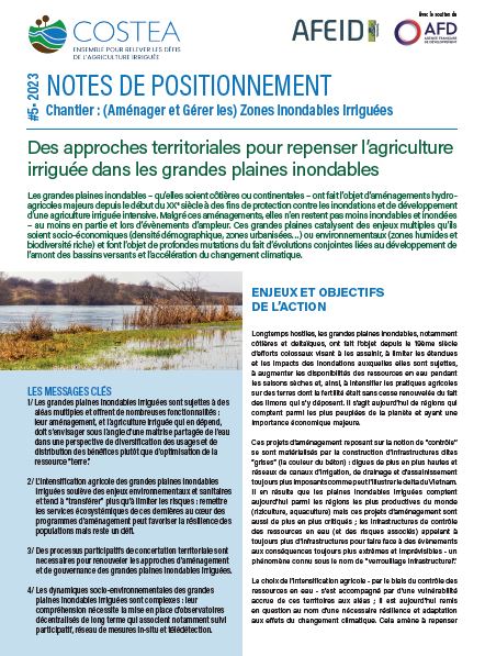 Zones inondables - COSTEA